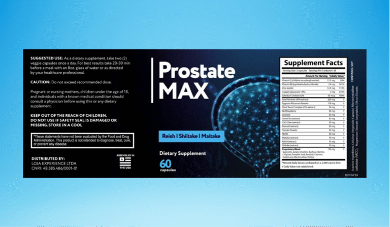 Prostate Max Reviews (2025) Science-Backed Ingredients for Prostate ...